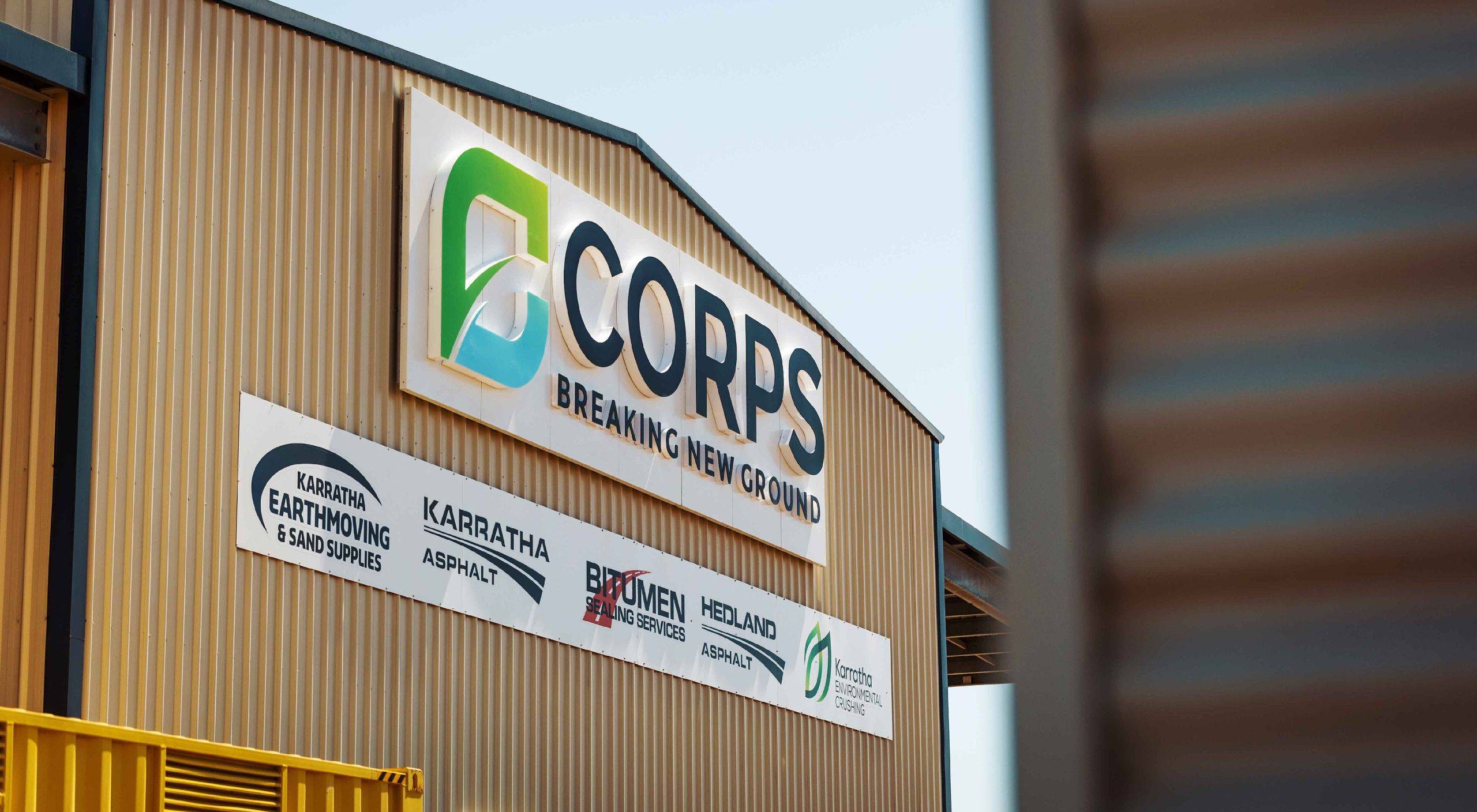 CORPS: Leading Civil Construction Company | North West WA
